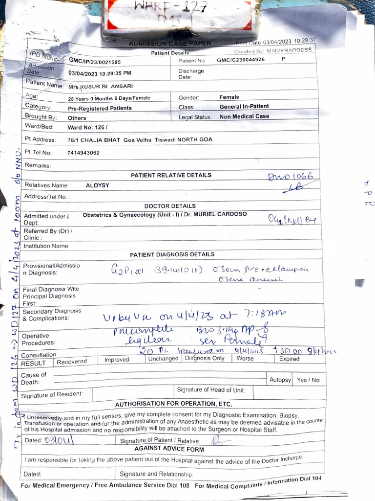 Labour Case 1 | PDF