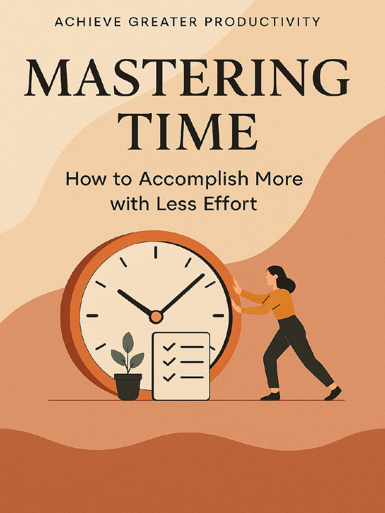 Mastering Time How To Accomplish More With Less Effort - 20250501 ...