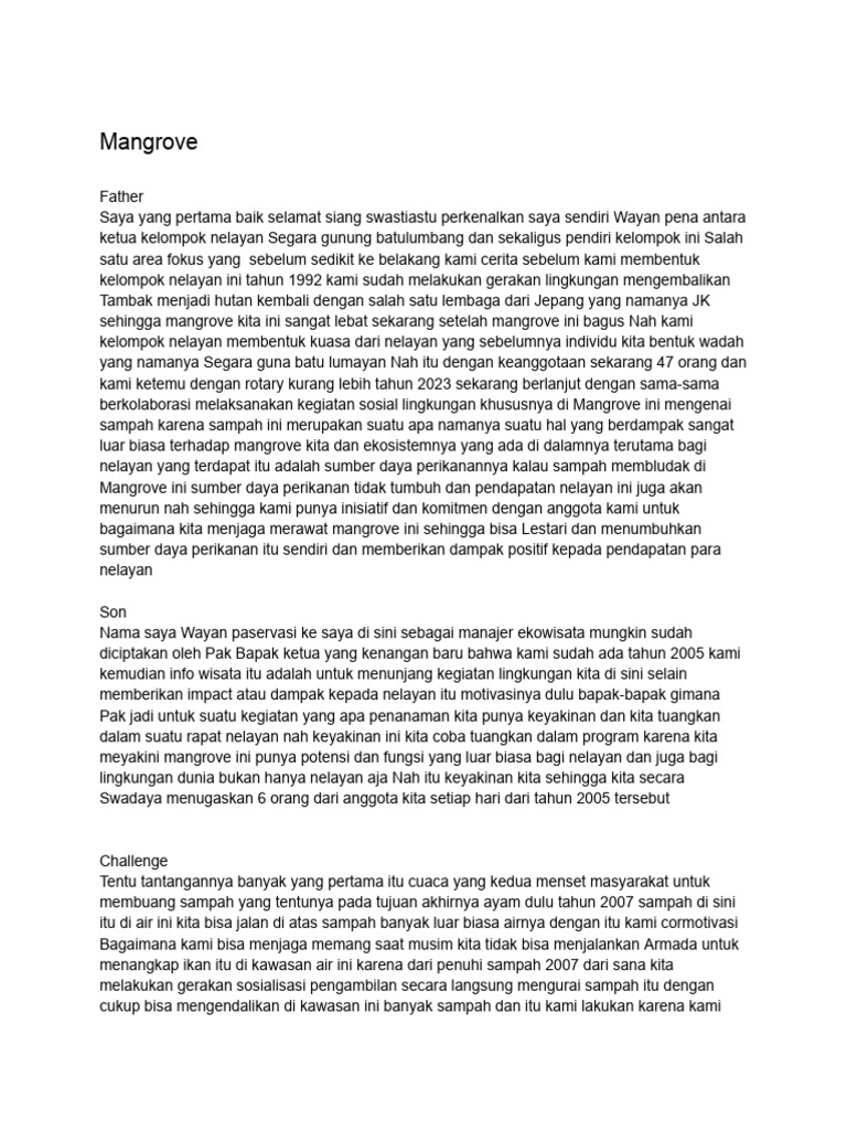 Interview Texts For Rotary | PDF