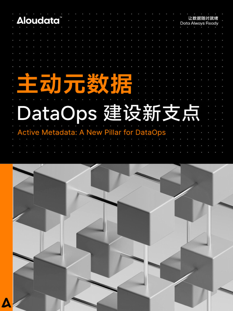 2025年主动元数据，DataOps建设新支点白皮书 34页 | PDF