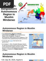All About BARMM Region in The Philippines | PDF | Mindanao | Philippines