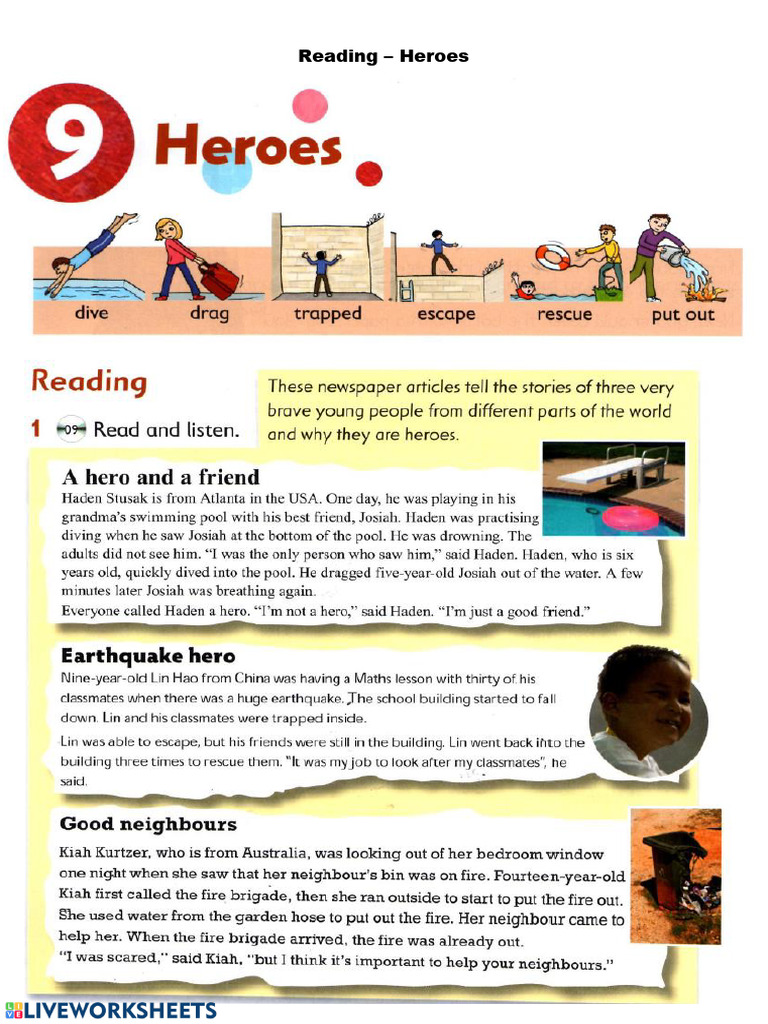 Heroes Reading | PDF
