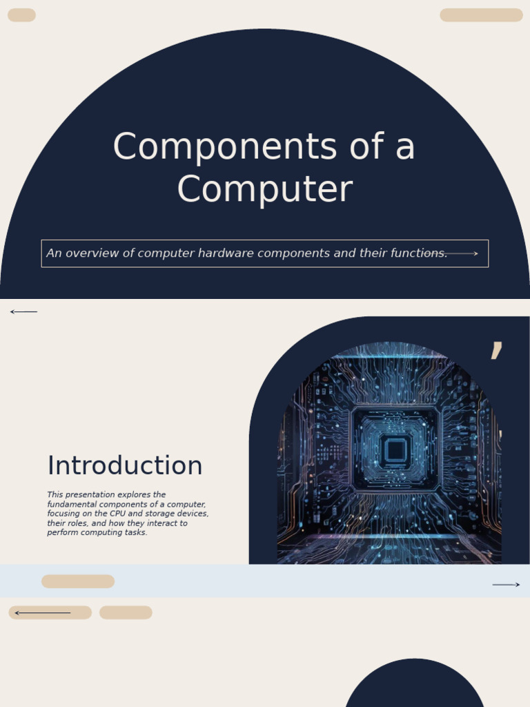 Computer Hardware Components Explained | PDF | Computer Data Storage ...