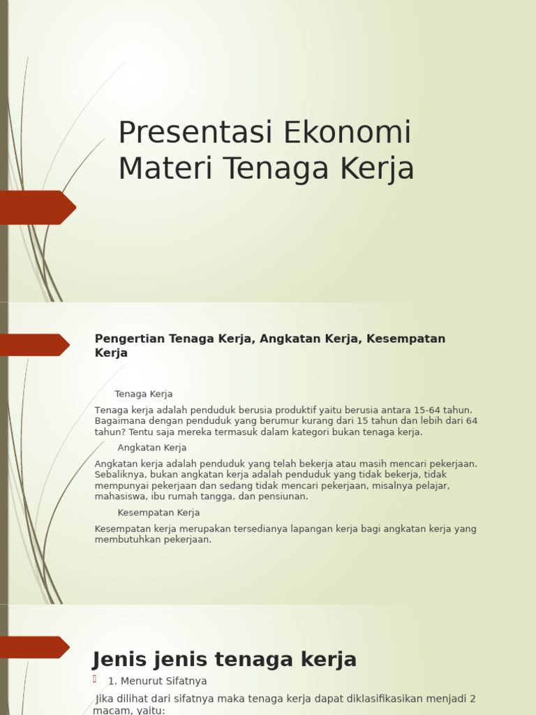 Presentasi Ekonomi | PDF