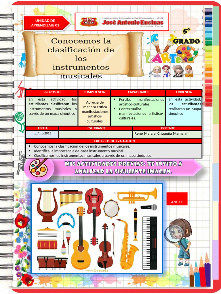 Clasificación de Instrumentos Musicales | PDF | Instrumentos musicales ...