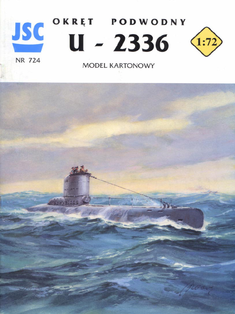 (Model Kartonowy 724) - U-2336 | PDF