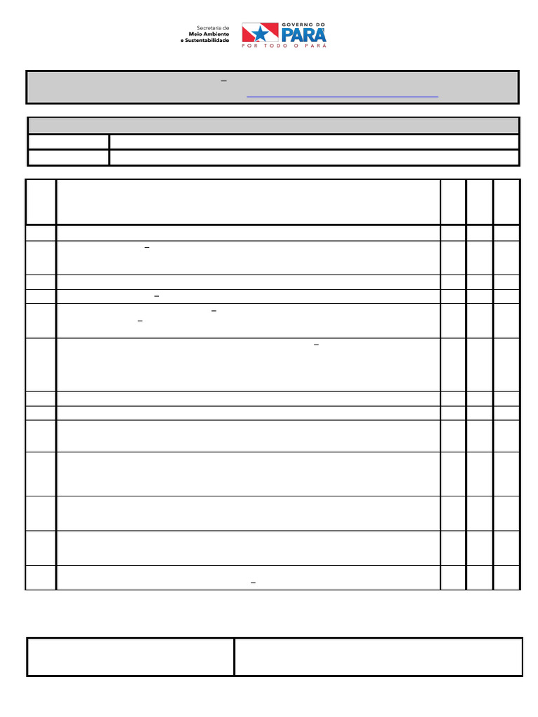 Check List: Dispensa de Outorga Água | PDF | Carta