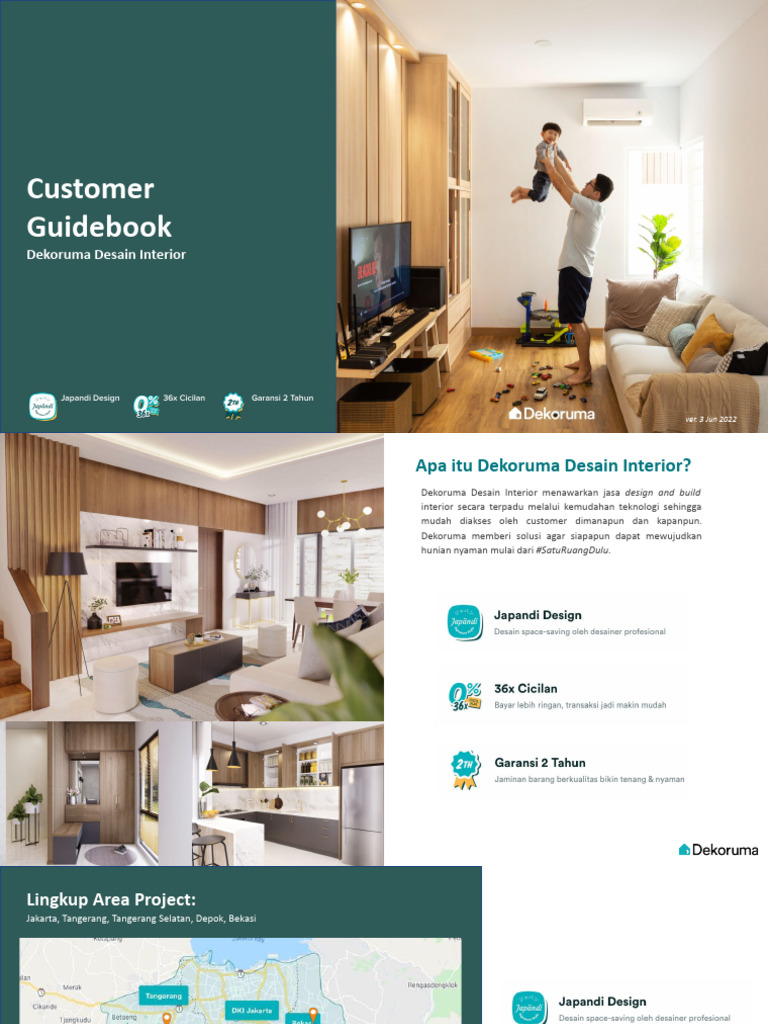 (JKT) Customer Guidebook Desain Interior | PDF
