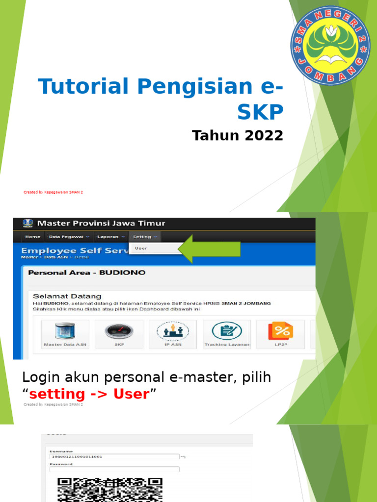 Tutorial Pengisian E-SKP | PDF