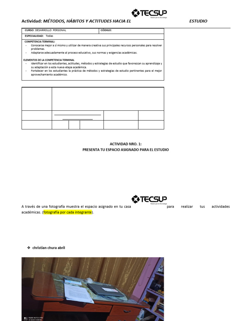 Des Arrollo 3 | PDF | Habilidades de estudio | Aprendizaje