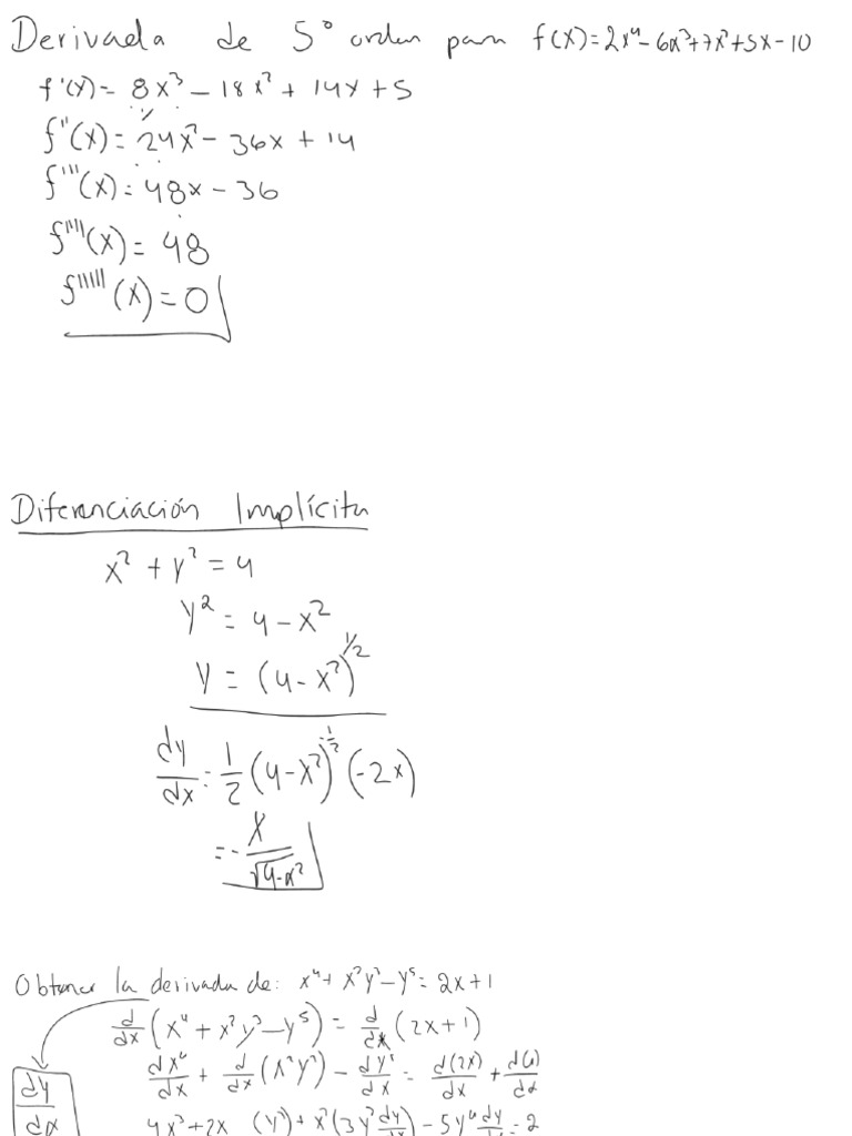 Clase Calculo 8 Abril | PDF