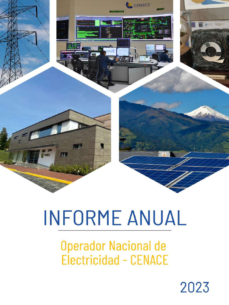 Parte 1 Informe Anual CENACE 2023 | PDF | Ingenieria Eléctrica | Ecuador