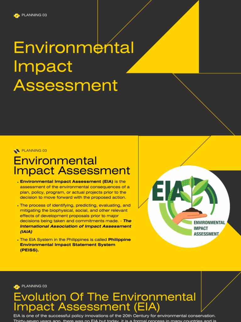Environmental Impact Assessment | PDF | Environmental Impact Assessment | Environmental Impact ...