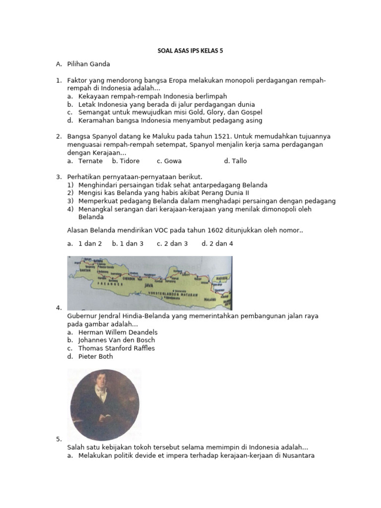 Hak Khusus VOC dan Monopoli Rempah | PDF