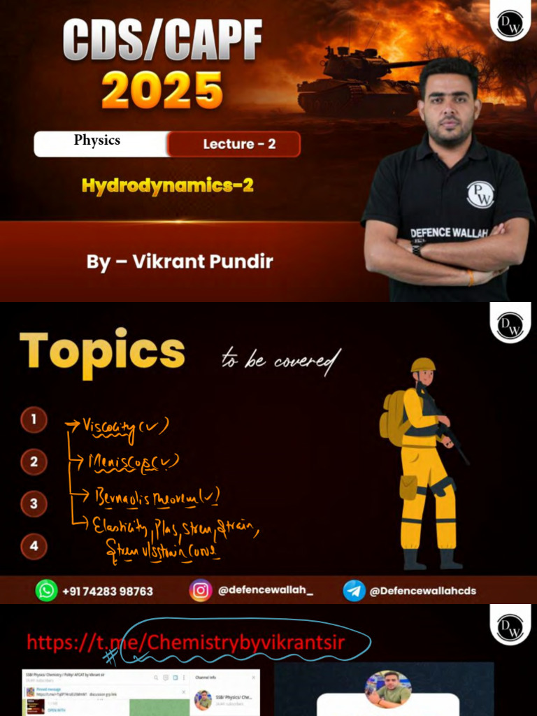 Hydrodynamics 02 - Class Notes | PDF