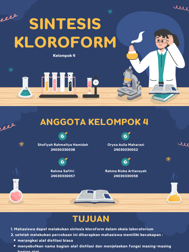PPT SINTESIS KLOROFORM. | PDF