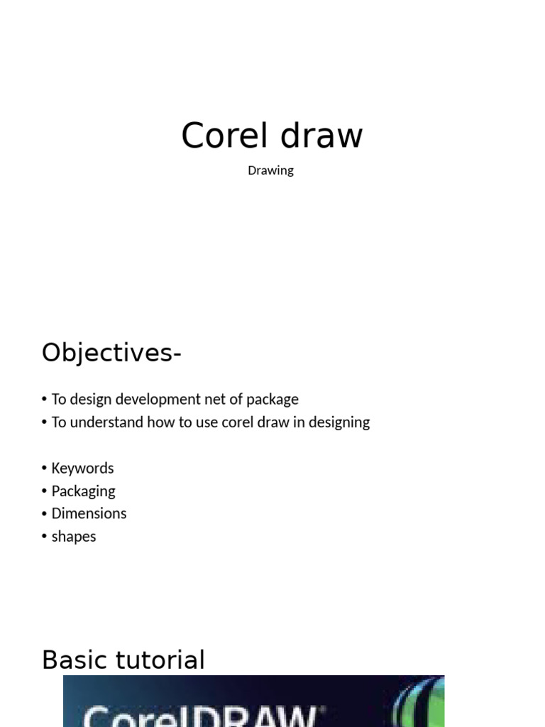 Corel Draw | PDF