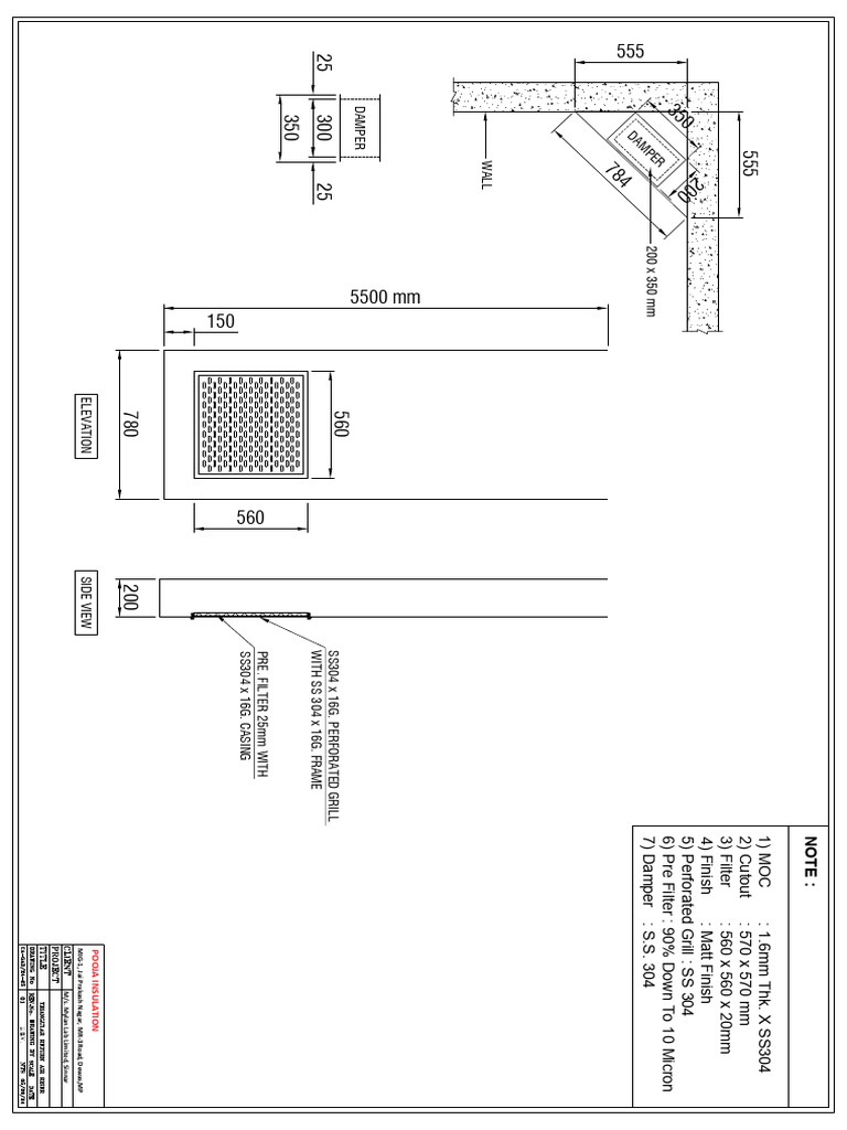 Riser Drawing Nashik | PDF