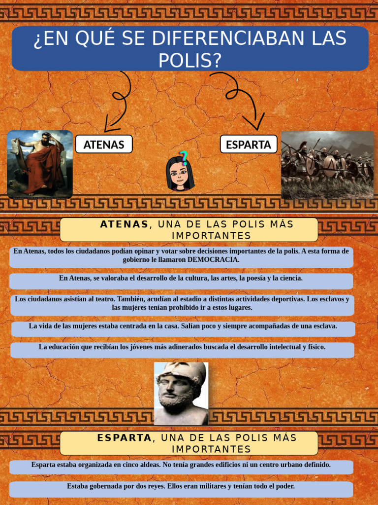 Ppt Atenas y Esparta, Polis Principales | PDF | Esparta | Antigua Grecia