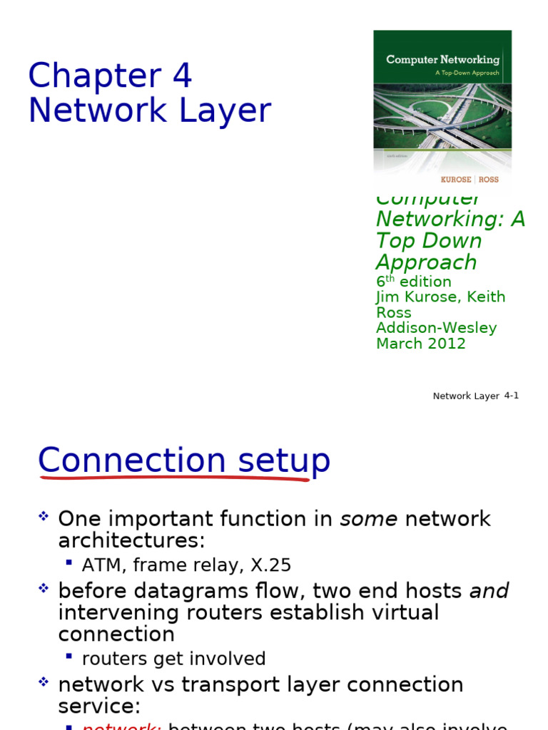 Network Layer | PDF | Internet Protocols | Computer Network