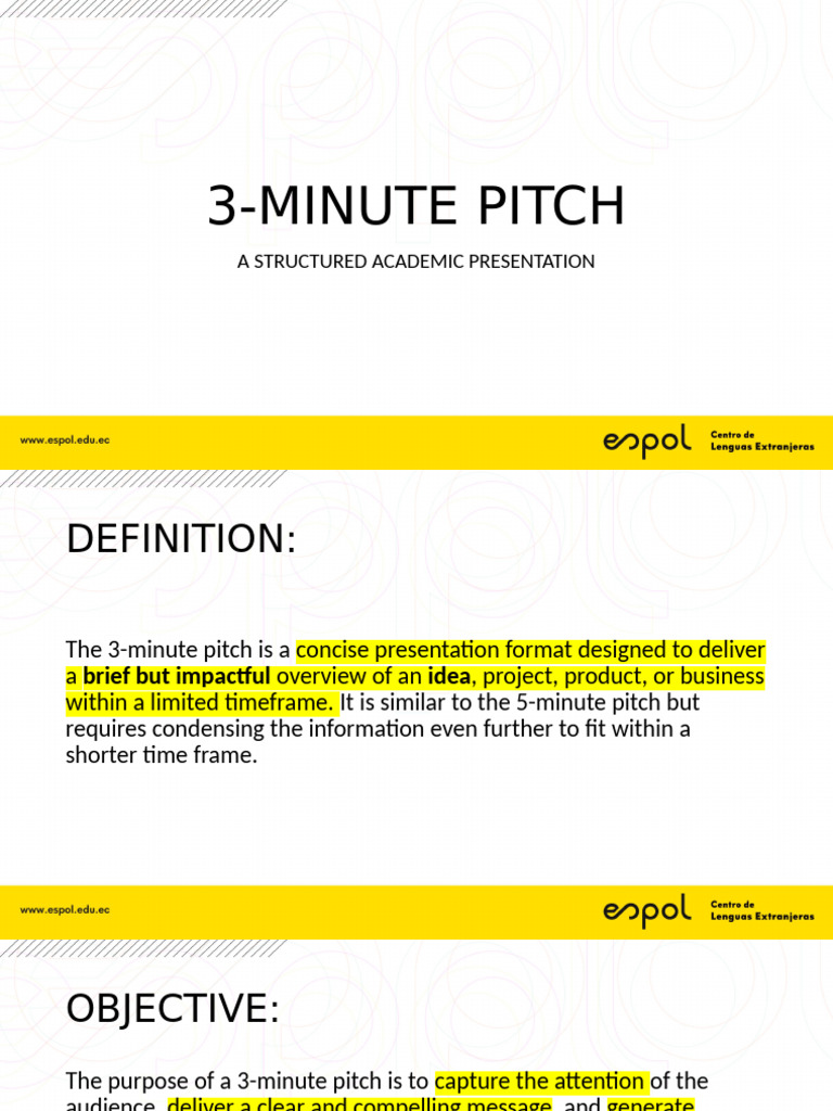 3-Minute Pitch Class PPT v2-1 | PDF | Food Security | Sustainability