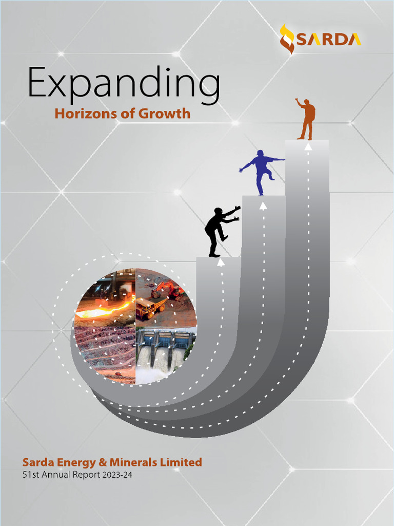 Sarda Energy Annual Report 2023-24 | PDF | Mining | Coal