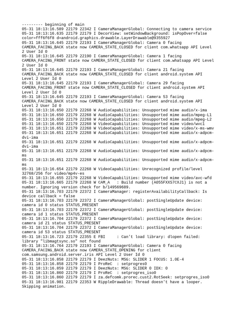 Log Cat 1748686396380 | PDF | Computer Architecture | Computer Engineering