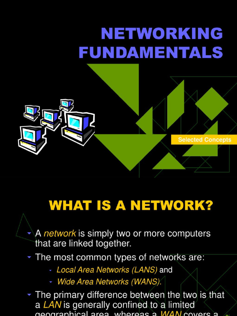 Networking Fundamentals | PDF