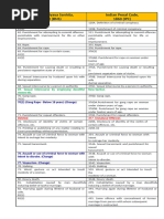 IPC Sections List | PDF | Justice | Crime & Violence