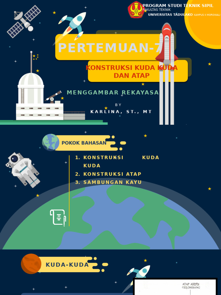 Konstruksi Atap Kuda-Kuda | PDF