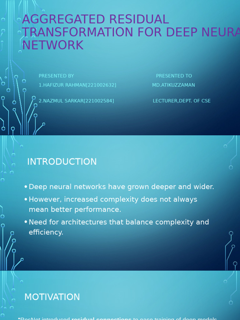 Aggregated Residual Transformation for Deep Neural Network | PDF