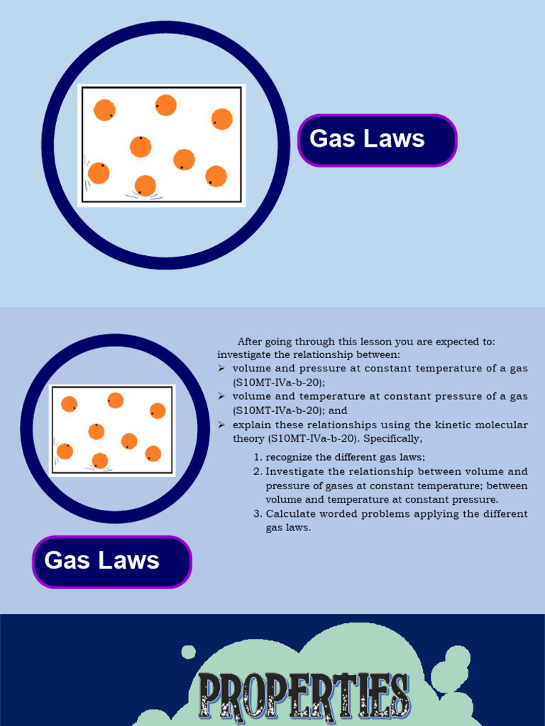 Understanding Gas Laws and Their Applications | PDF | Gases | Chemistry