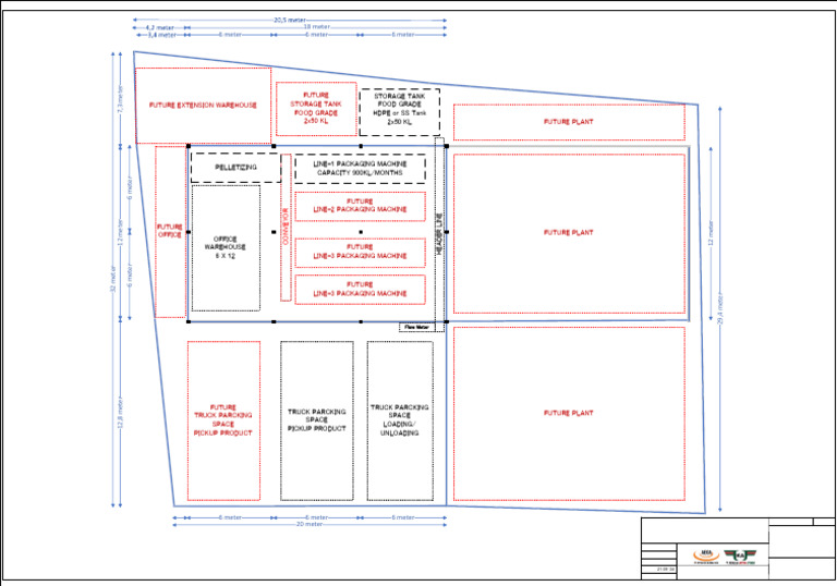 KSODC-24-A001-01 Floor Layout Gn Sindur Rev1 | PDF | Commercial Buildings | Inventory