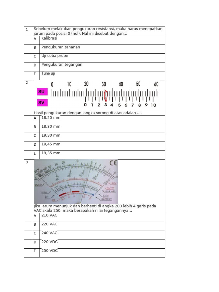 Latihan Soal Pat 2025 Xi Otr | PDF