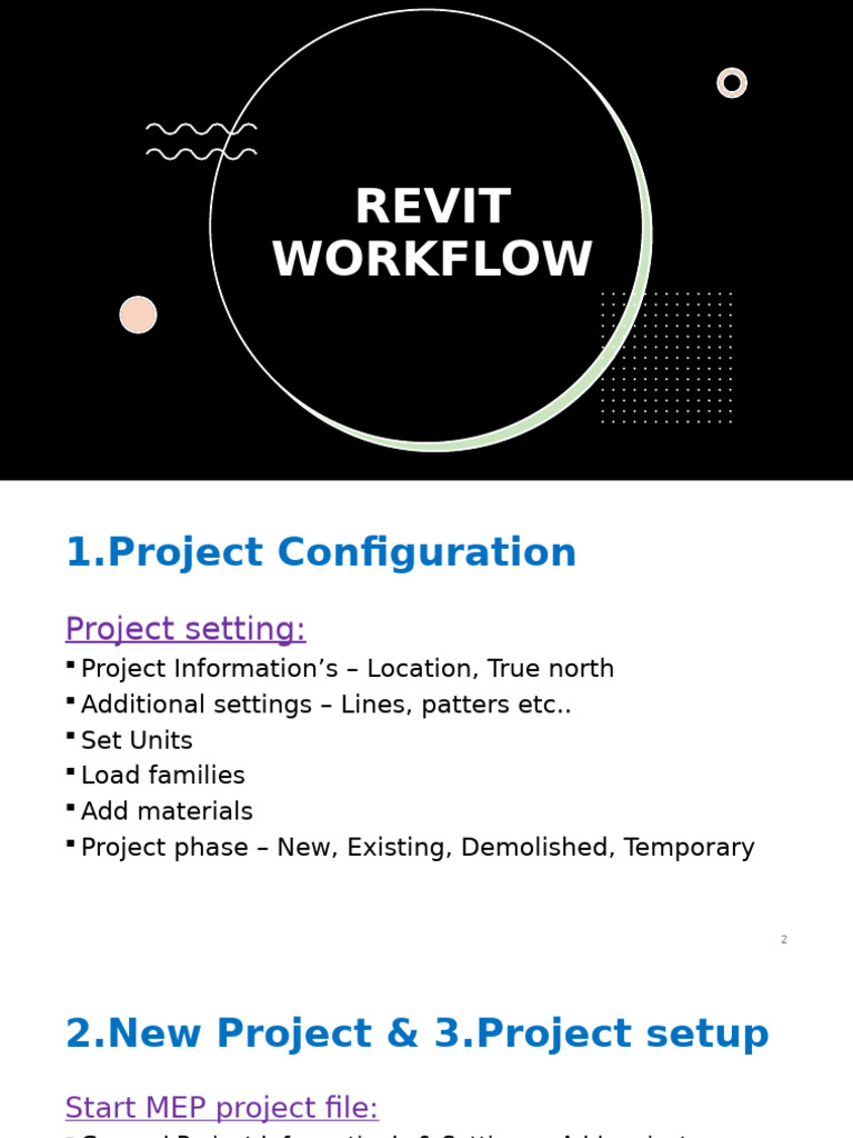 Revit Workflow | PDF