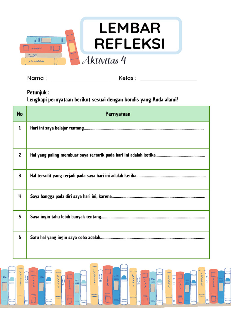 Refleksi Aktivitas 4 | PDF