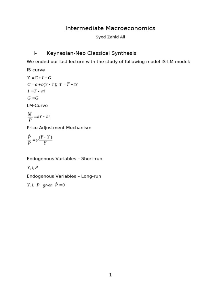 Monetary Policy and Taylor Rule | PDF | Taylor Rule | Economic Equilibrium
