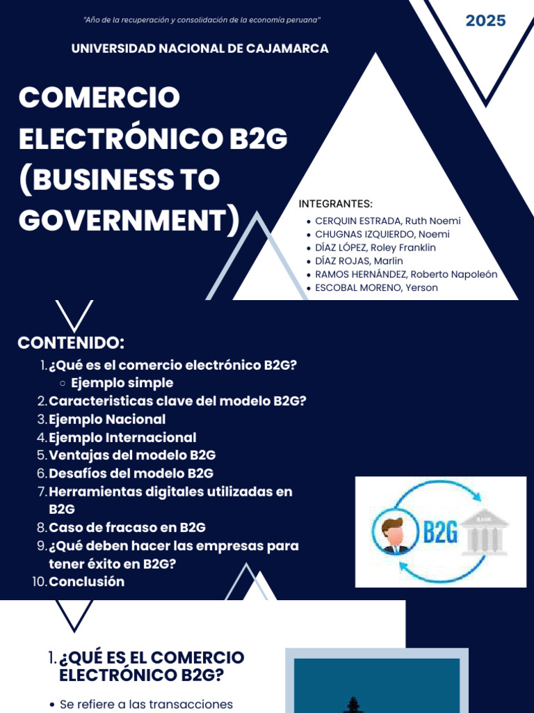 Comercio Electrónico B2G: Claves y Ejemplos | PDF | Comercio ...