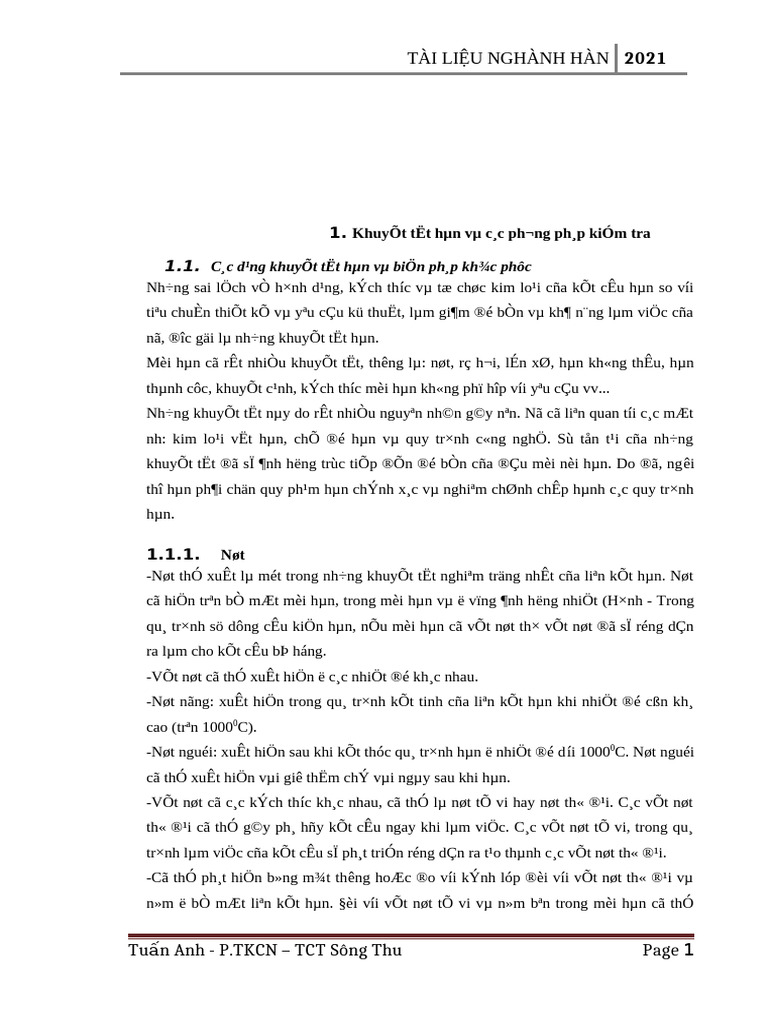 Loi Duong Han Times New Roman | PDF