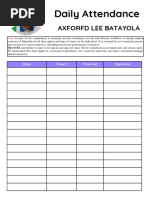 Daily Radio Sign-Out Sheet Template | PDF