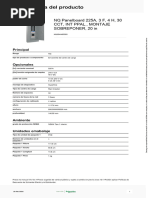Ficha técnica Tablero NF304AB22S | PDF
