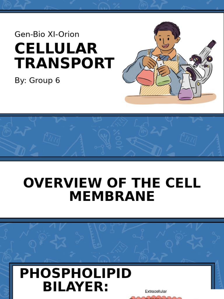Gen Bio Transport Mech | PDF | Cell Membrane | Cell (Biology)