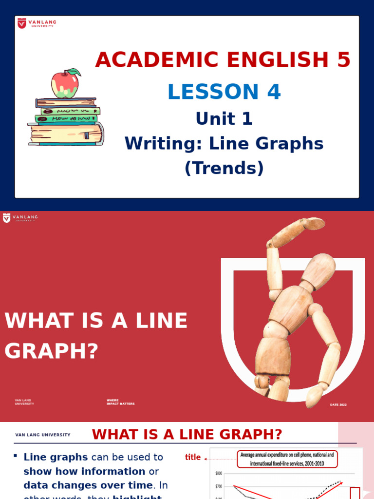 In-Class AVTC5 - Lesson 4 - Unit 1 - Writing, Line Graph | PDF | Noun | Phrase