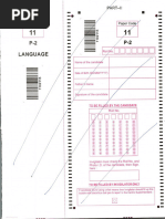 Navodaya Vidyalaya Omr Sheet Sample | PDF