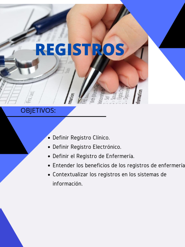 Registros | PDF | Historial médico | Información