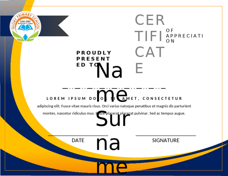 Certificate Design | PDF