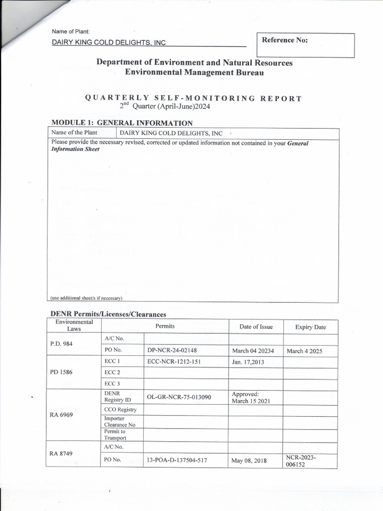 2nd Quarter SMR | PDF