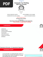 Automatic Car Parking Toll Gate Project | PDF