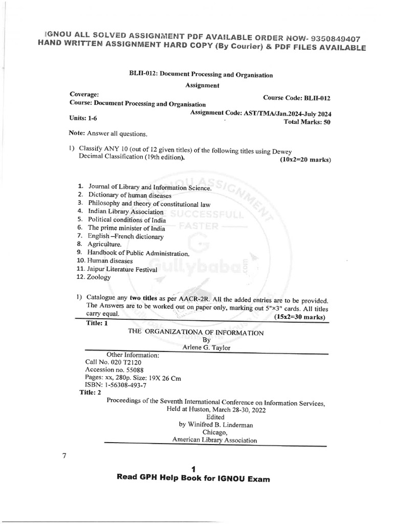 BLI 12 English January 2024 July 2024 | PDF