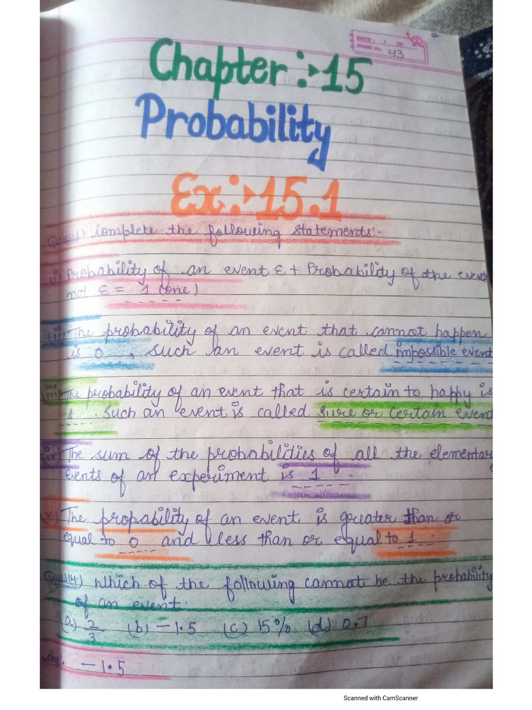 10th Chapter 15 Prob Eng | PDF